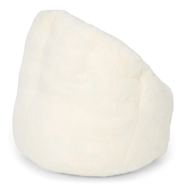 Little Dutch vaikiškas fotelis „Teddy Soft White“ – Littlefoxy.lt